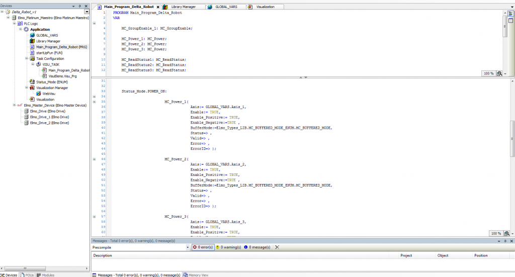 G-MAS PLCOpen IEC 61131-3 Programming - Elmo